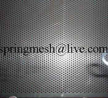 square perforated screen