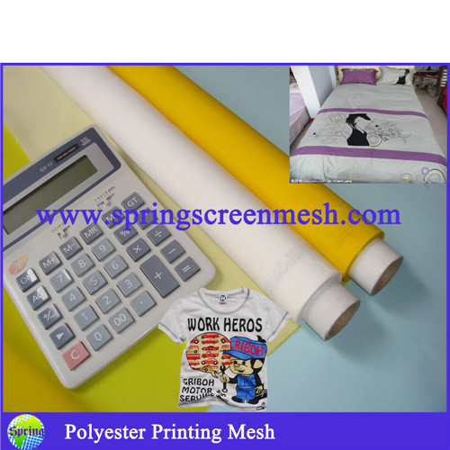 orange screen printing mesh/white silk screen mesh/monofilament screen ...