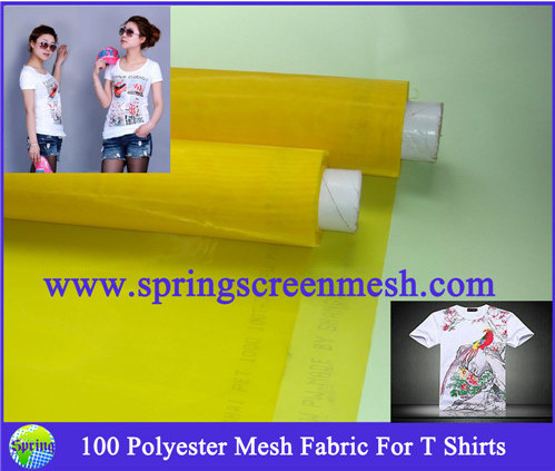 yellow screen printing mesh