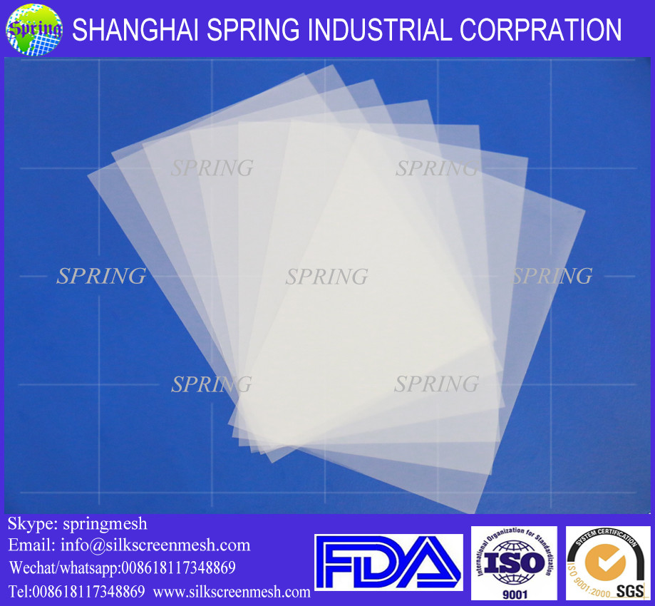Transparent Positive Screen Printing Inkjet Film for textile printing ...