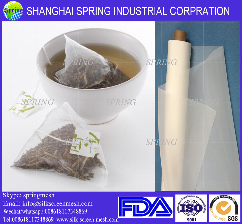 Empty food grade biodegradable pyramid tea bags for sale/filter bags