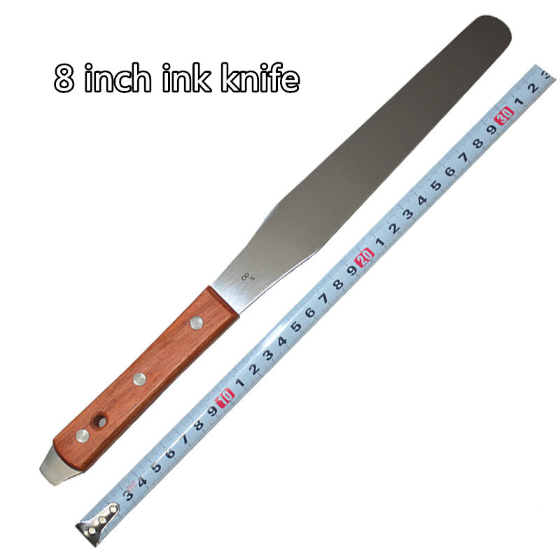 4-18 inch stainless steel inkjet knife solder paste mixing knife oil ...